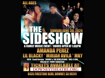 Tickets | The Side Show Concert | Downey Theatre